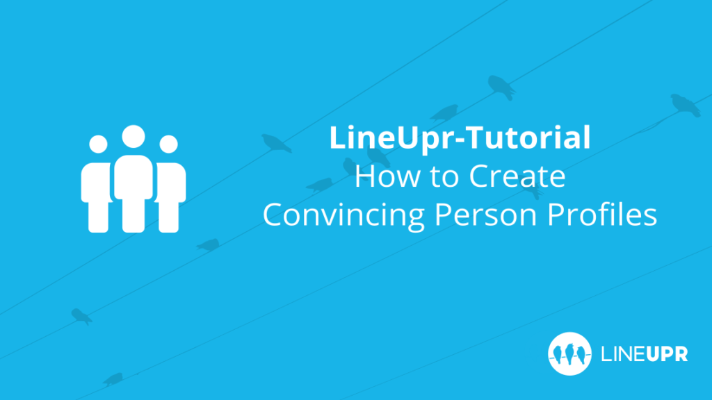 LineUpr Tutorial – How to Create Convincing Profiles for Speakers ...