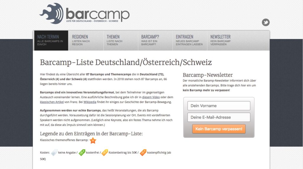 Working with a tight budget – Free Tools for BarCamps - LineUpr Blog