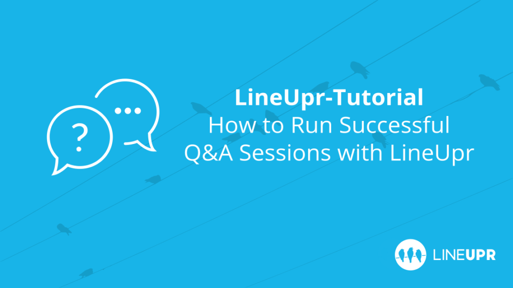 How to Successfully Use Q&A Sessions for Your Event – 8 Tips from ...